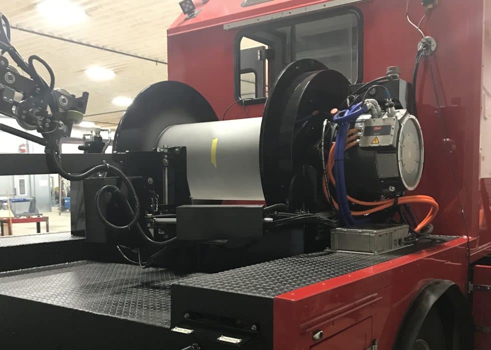 New Full Electric Drive Wireline Truck | Renegade Wireline Services